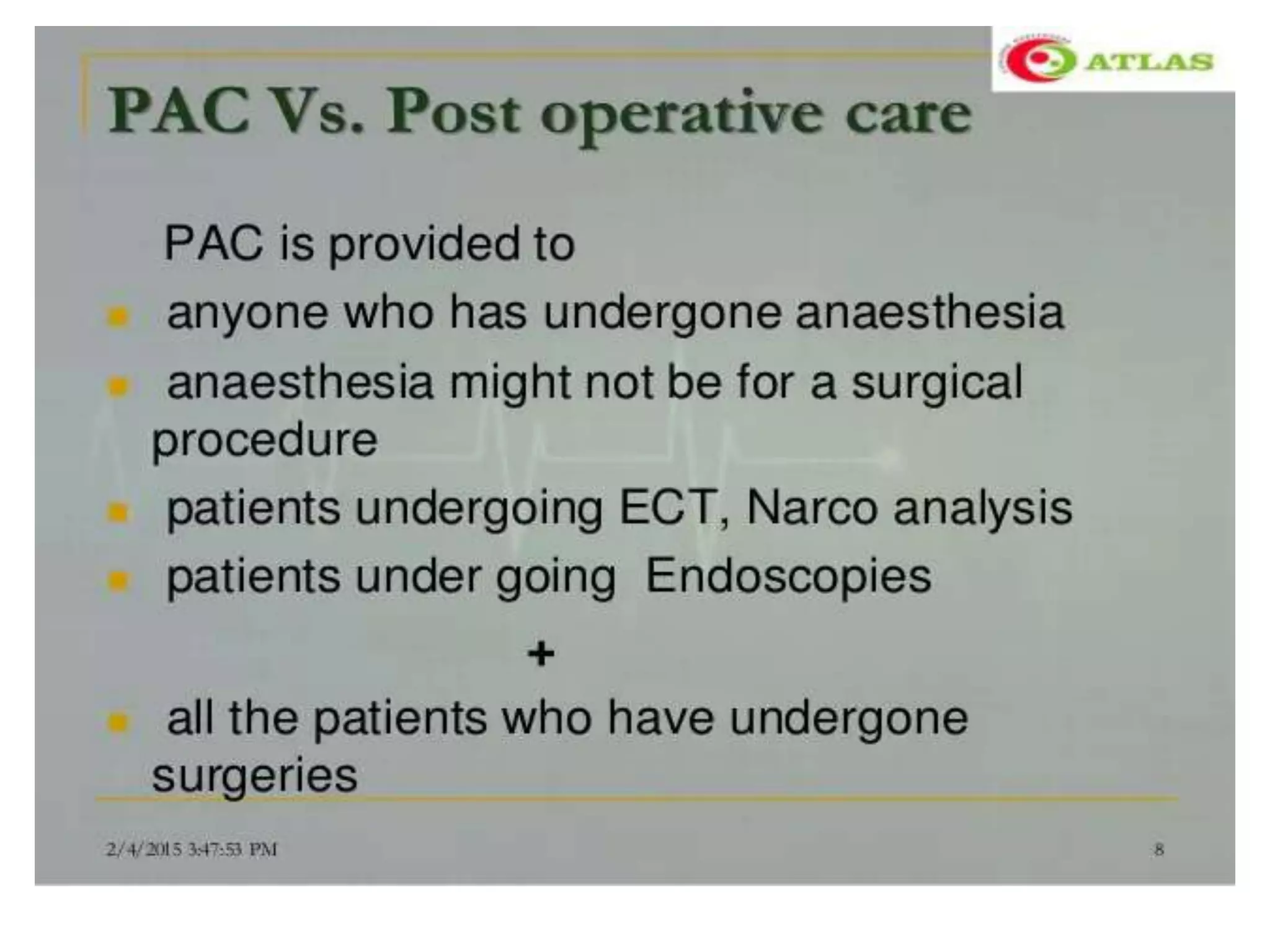 Recovery from anesthesia | PPTX
