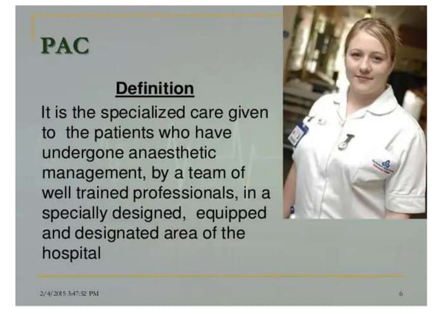 Recovery from anesthesia | PPTX