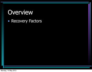 Recovery from psychosis: What factors are important | PDF