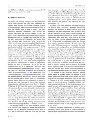 Recovery in soccer | PDF