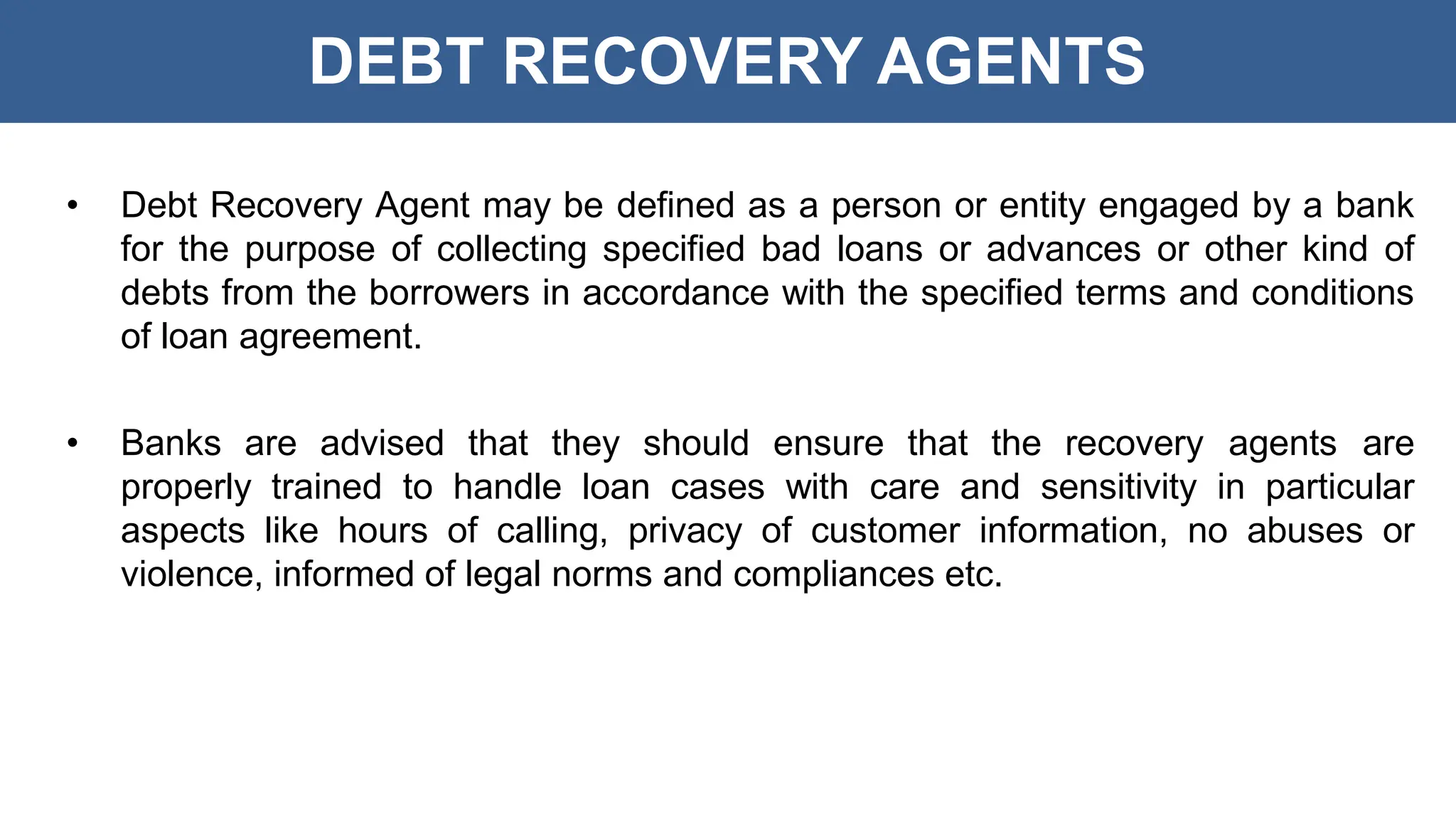 recoverymanagement,PROCESS AND AGENCIES-200524112357.pptx