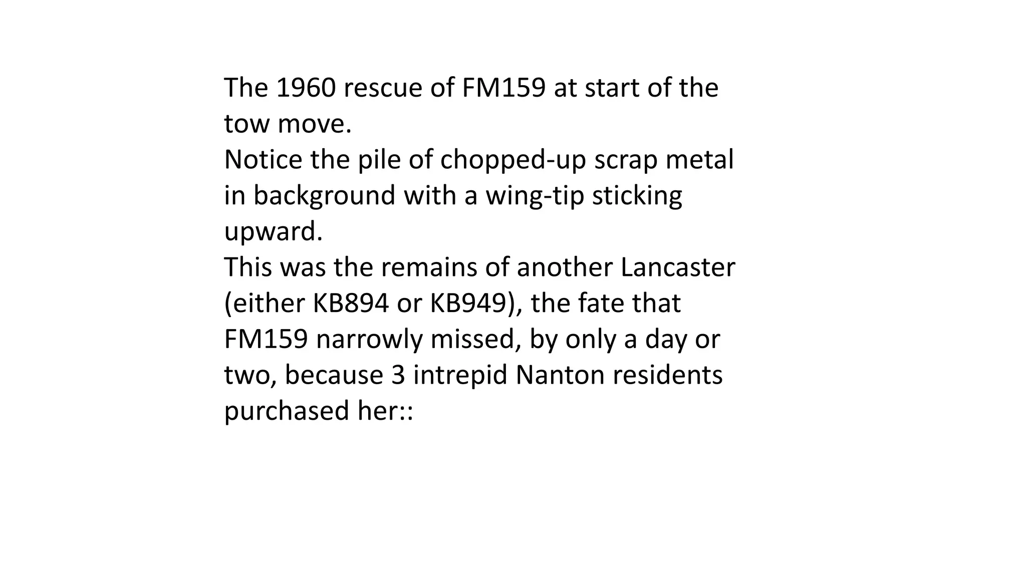 Recovery of a Lancaster Bomber aircraft - 1960 Alberta, Canada | PPSX