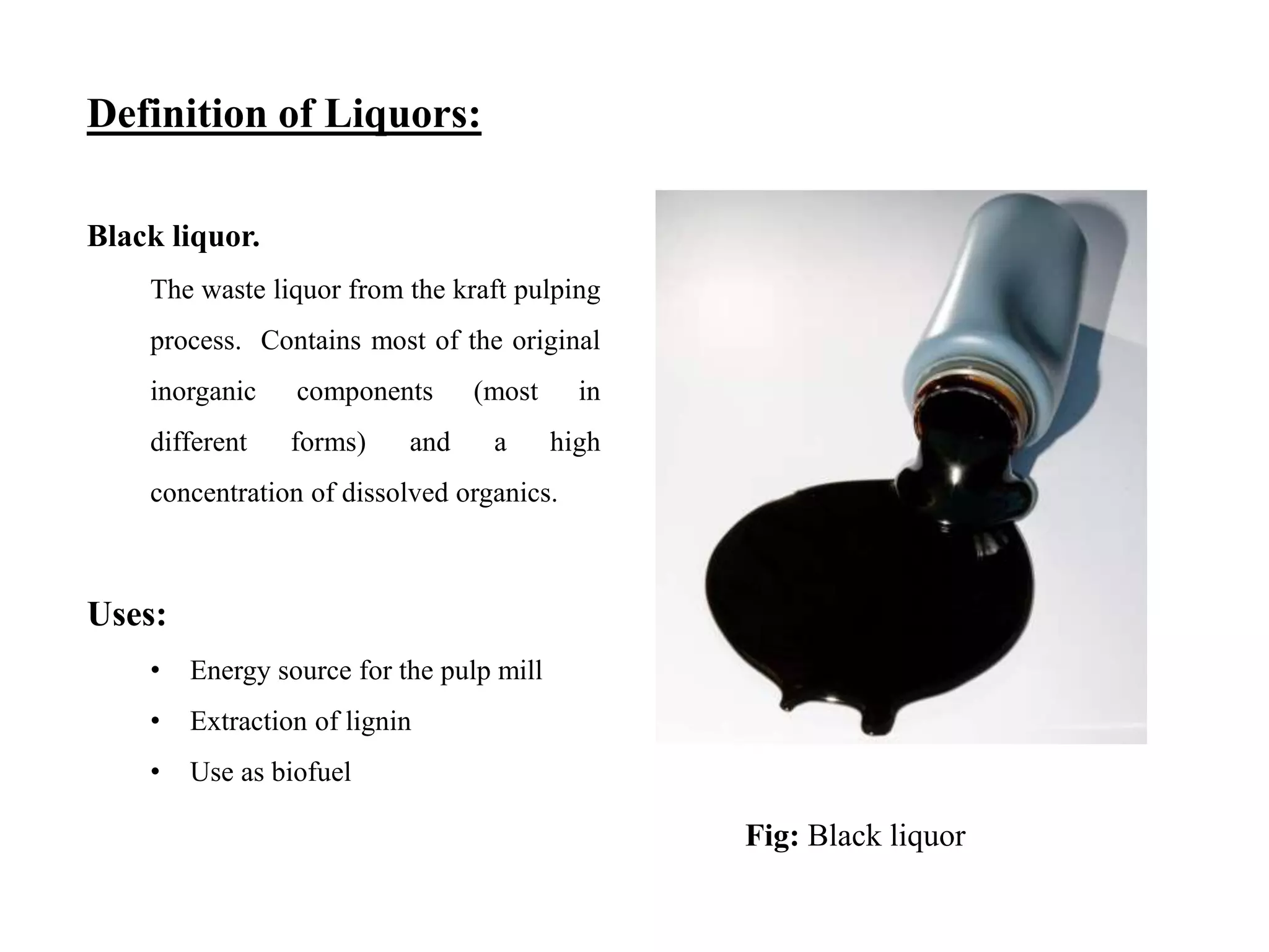 Recovery of pulping liquors | PPTX