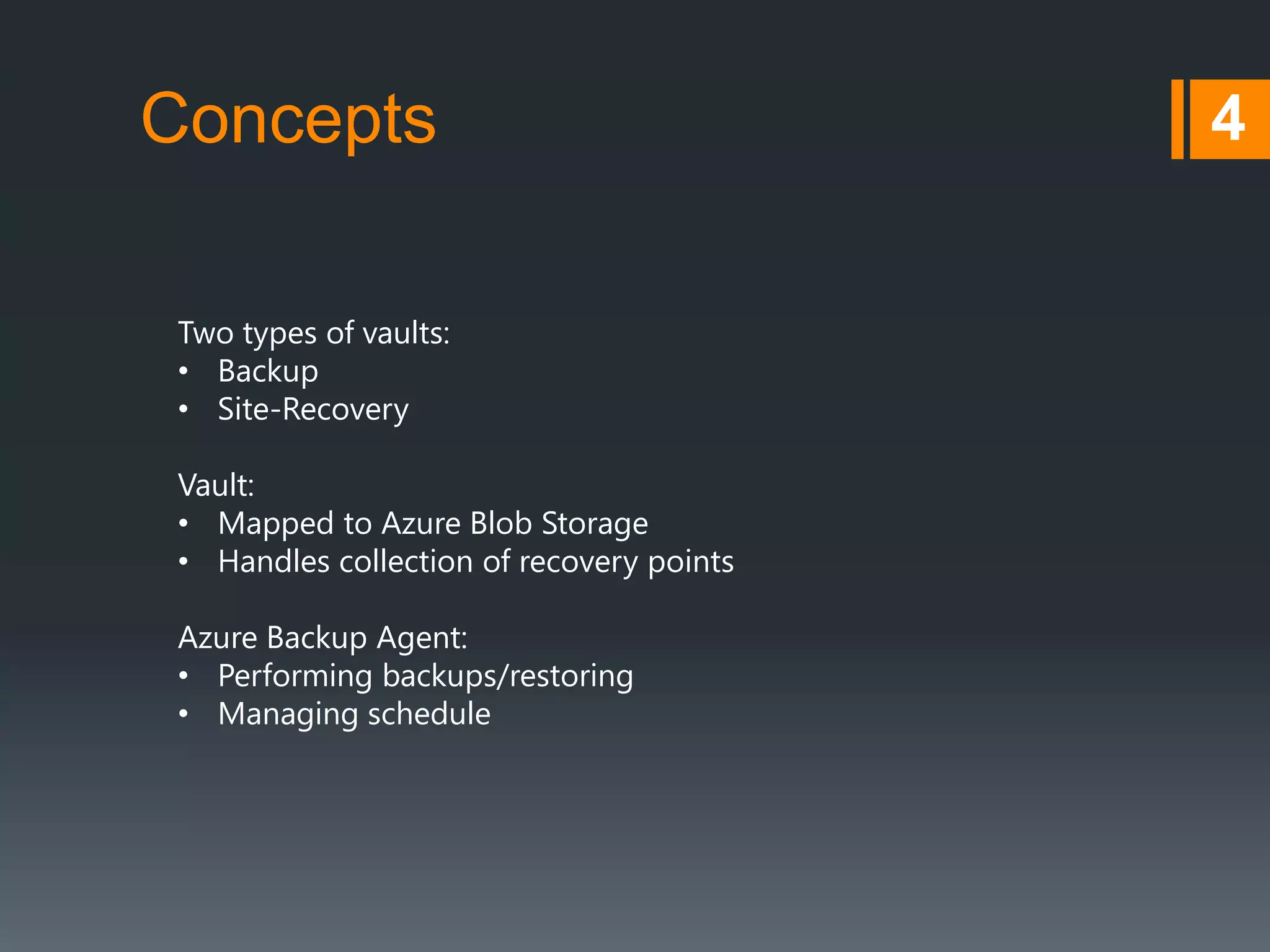 Azure Recovery Services | PPTX