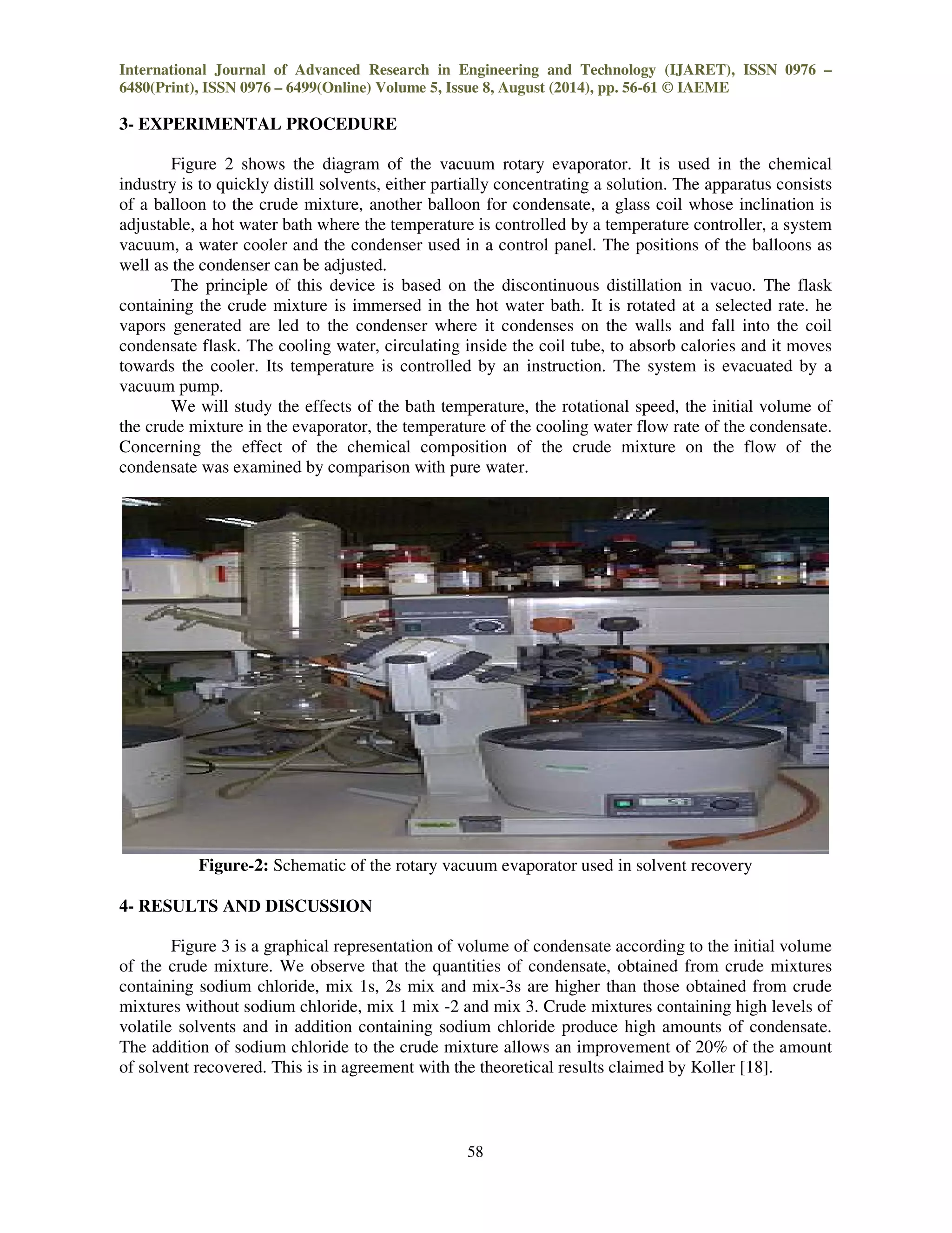 Recovery solvents methods and performances | PDF