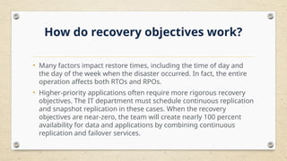RECOVERY TIME OBJECTIVE IN ISO 22301.pptx