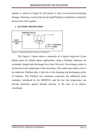Recreated polyfuse | DOCX | Home Appliances | Home & Garden