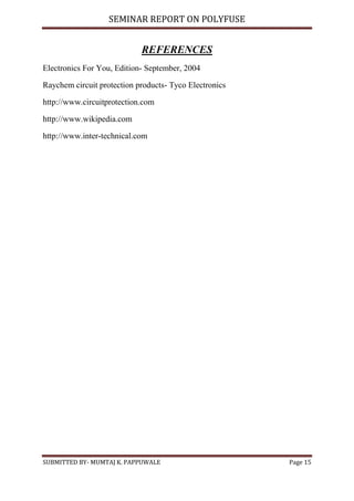 Recreated polyfuse | DOCX
