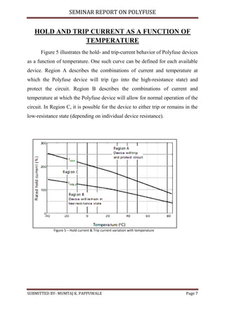 Recreated polyfuse | DOCX | Home Appliances | Home & Garden