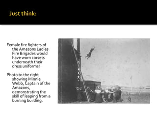 Recreating female fire fighter’s uniforms, nsw australia | PPT