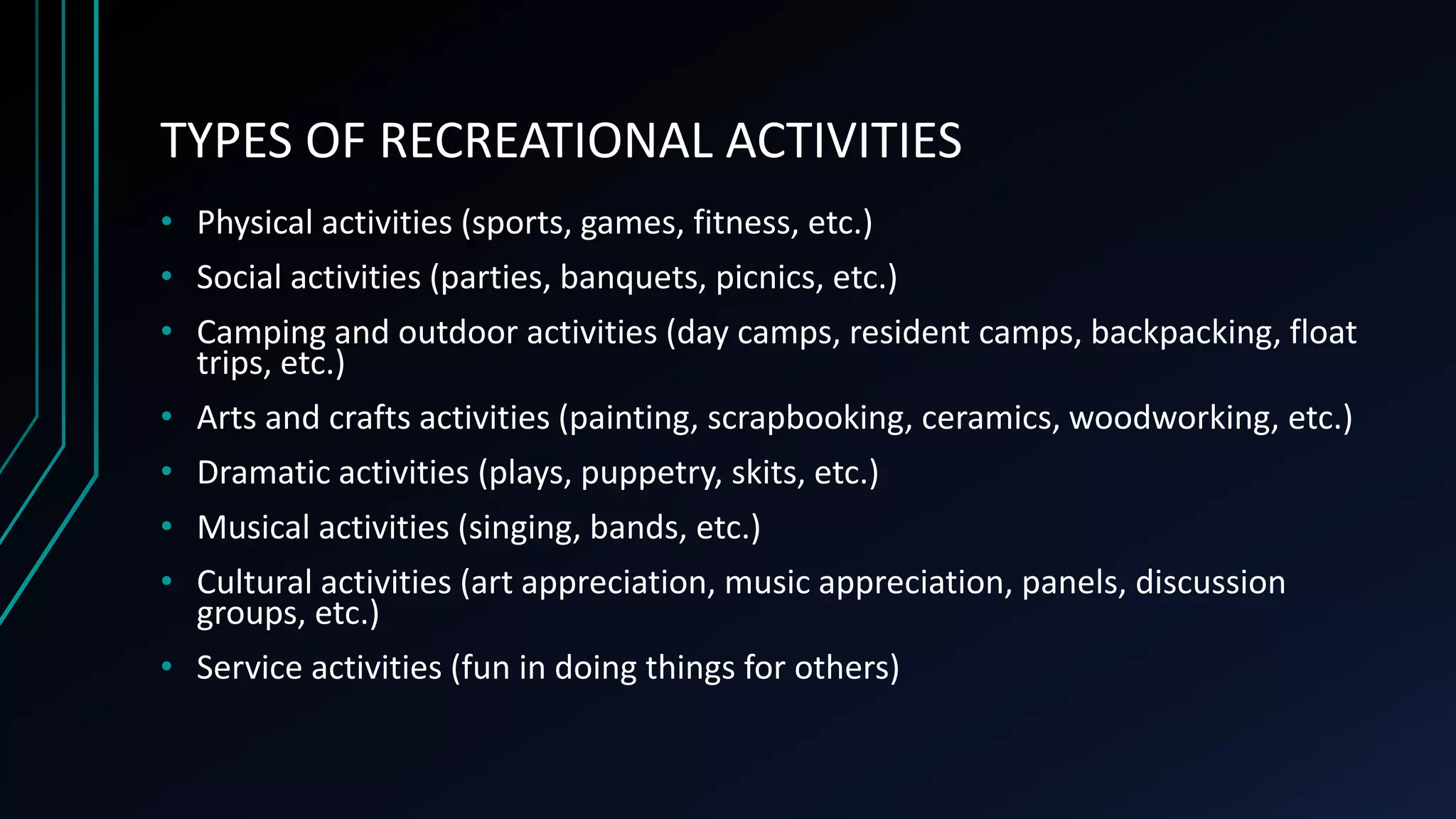 Recreation FW01 | PPTX