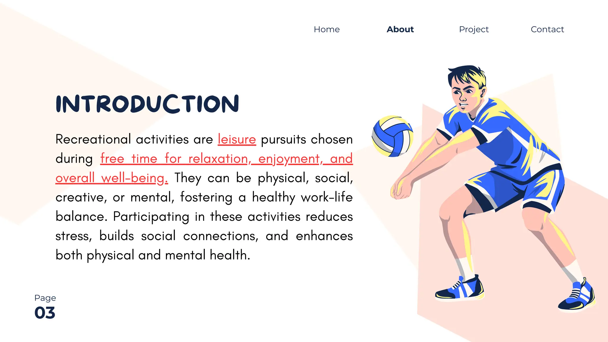 RECREATIONAL-ACTIVITIES-.pdf10w8ue6wye6wu | PDF