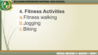 MEANING AND TYPES OF RECREATIONAL ACTIVITIES | PPTX