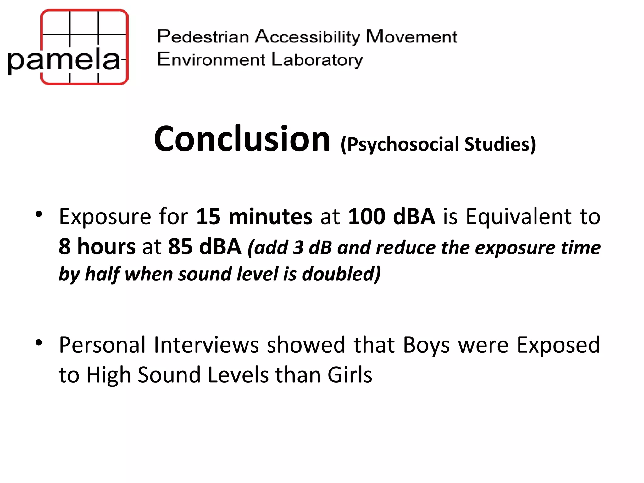 Recreational noise exposure and its effects on adolescents | PPT