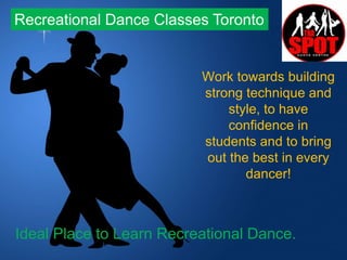 Recreational Dance For All Age and Skill Levels – Tha Spot dance Centre ...
