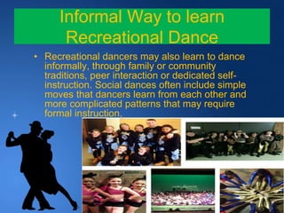 Recreational Dance For All Age and Skill Levels – Tha Spot dance Centre ...