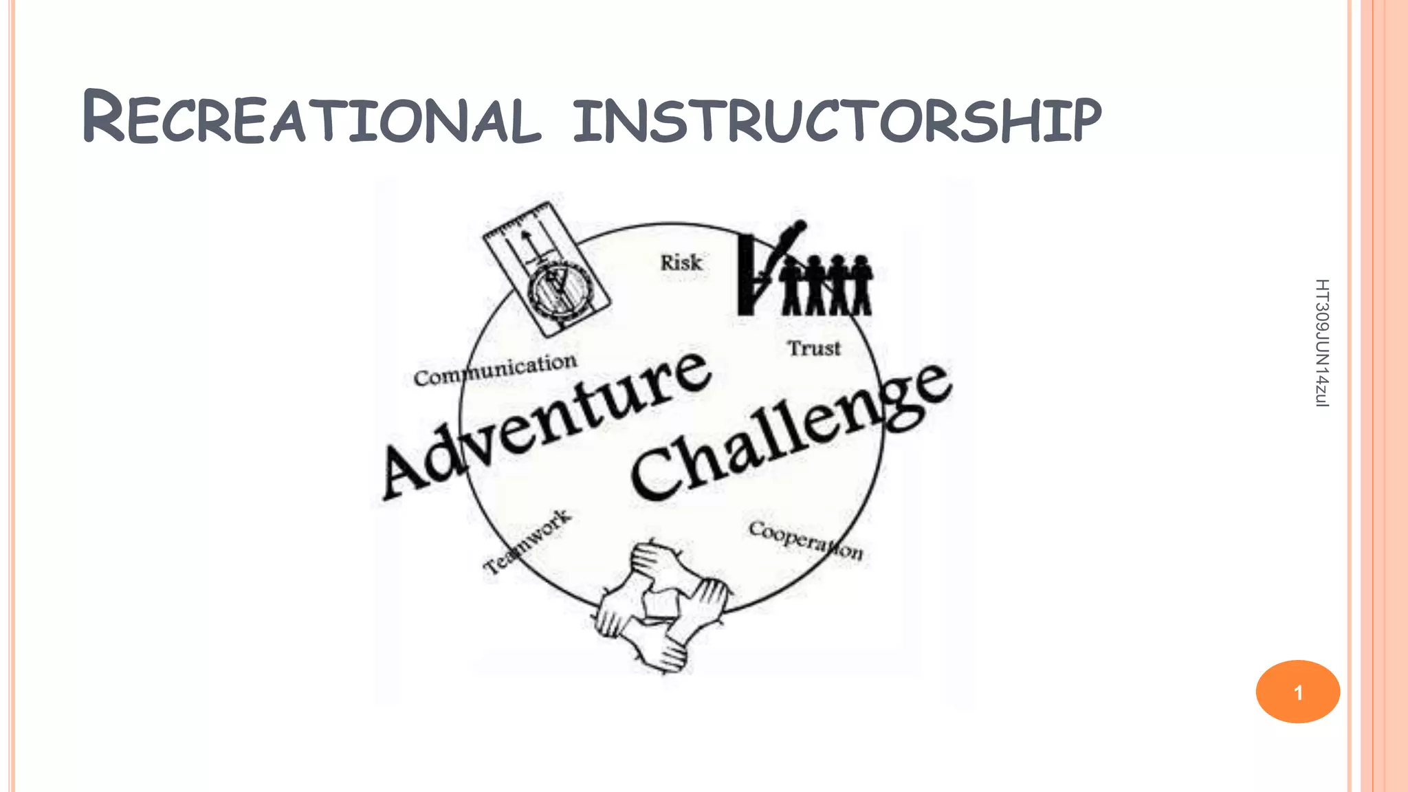 Recreational safety and risk management plan | PPTX