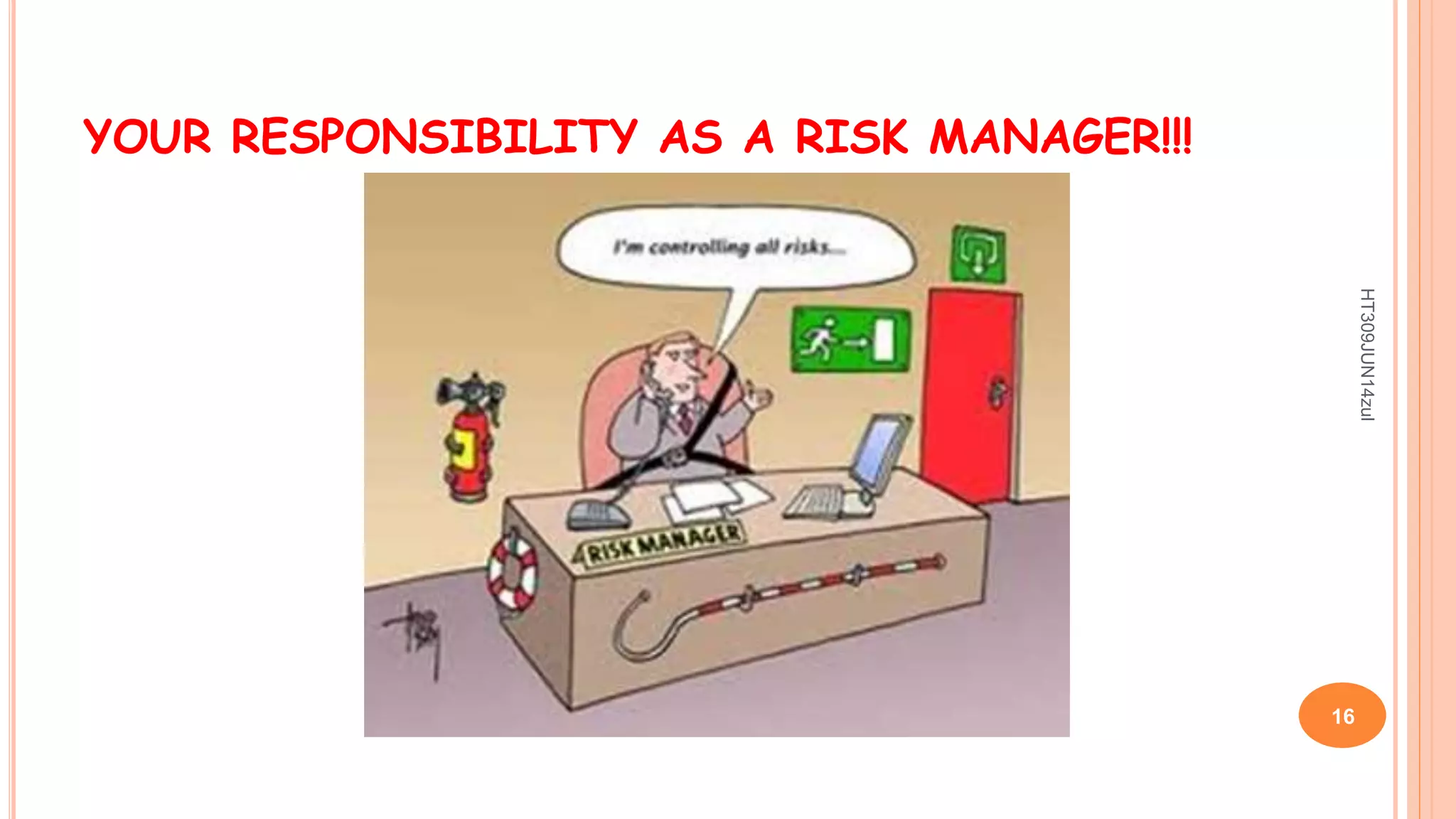 Recreational safety and risk management plan | PPTX