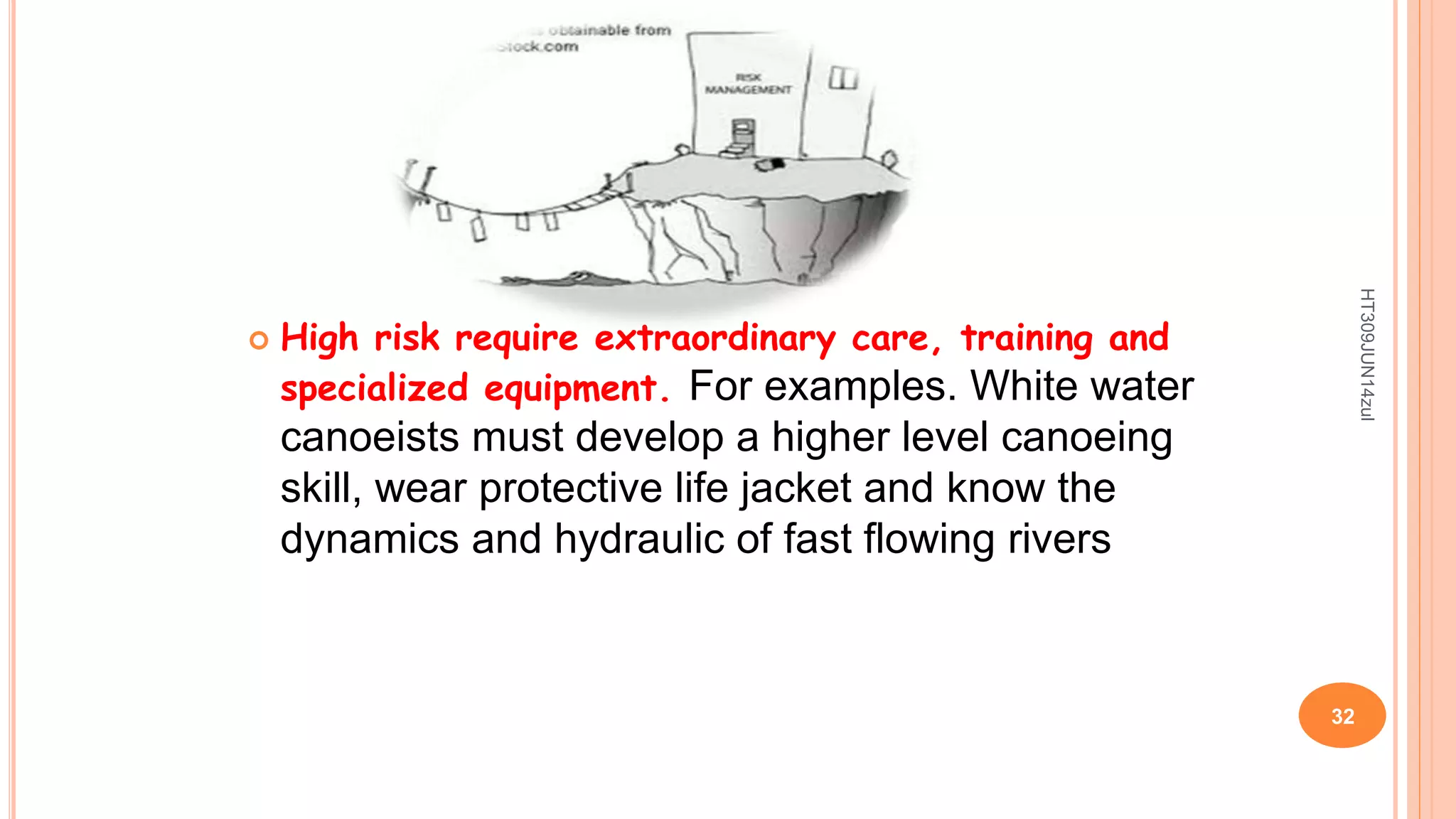 Recreational safety and risk management plan | PPTX