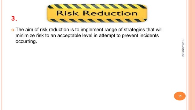 Recreational safety and risk management plan | PPTX