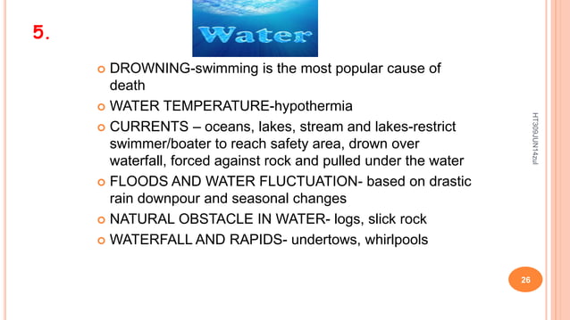 Recreational safety and risk management plan | PPTX