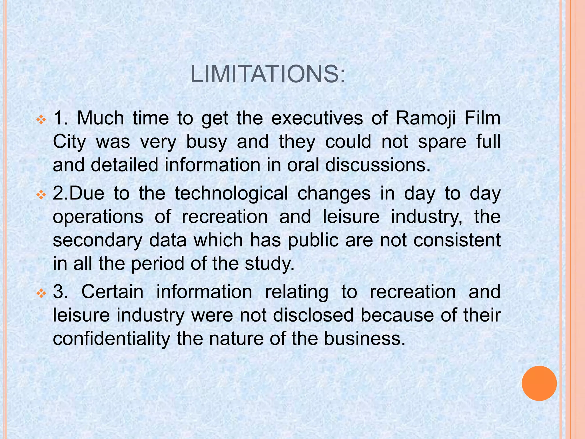 Recreation and Leisure at Ramoji Film City.pptx