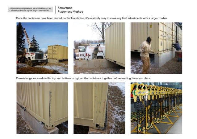 Recreation Blocks Proposal Presentation Slides | PPT