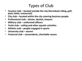 Recreation & leisure | PPT