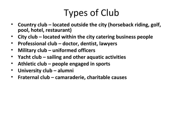 Recreation & leisure | PPT