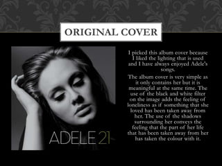 A2 MEDIA - Recreation of an album cover | PPTX | Photo Editing Software ...