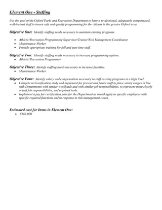 Recreation strategic plan | PDF