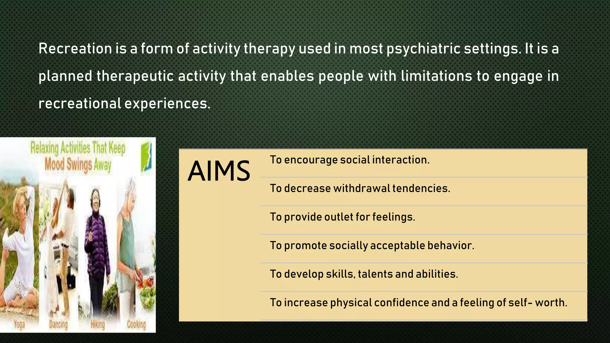 RECREATION therapy.pptx
