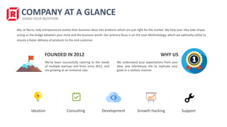 Recro company profile 2016 | PPTX