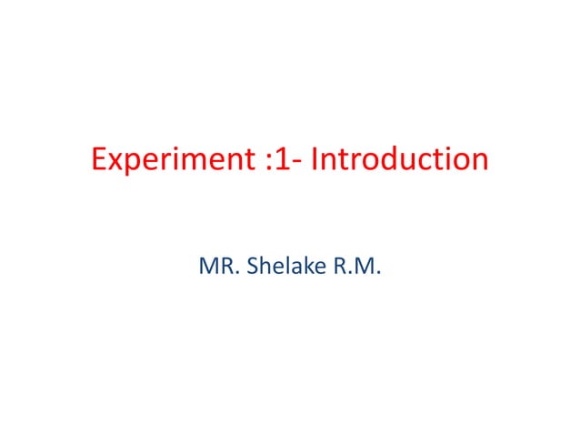 POC-II Practical | PPTX