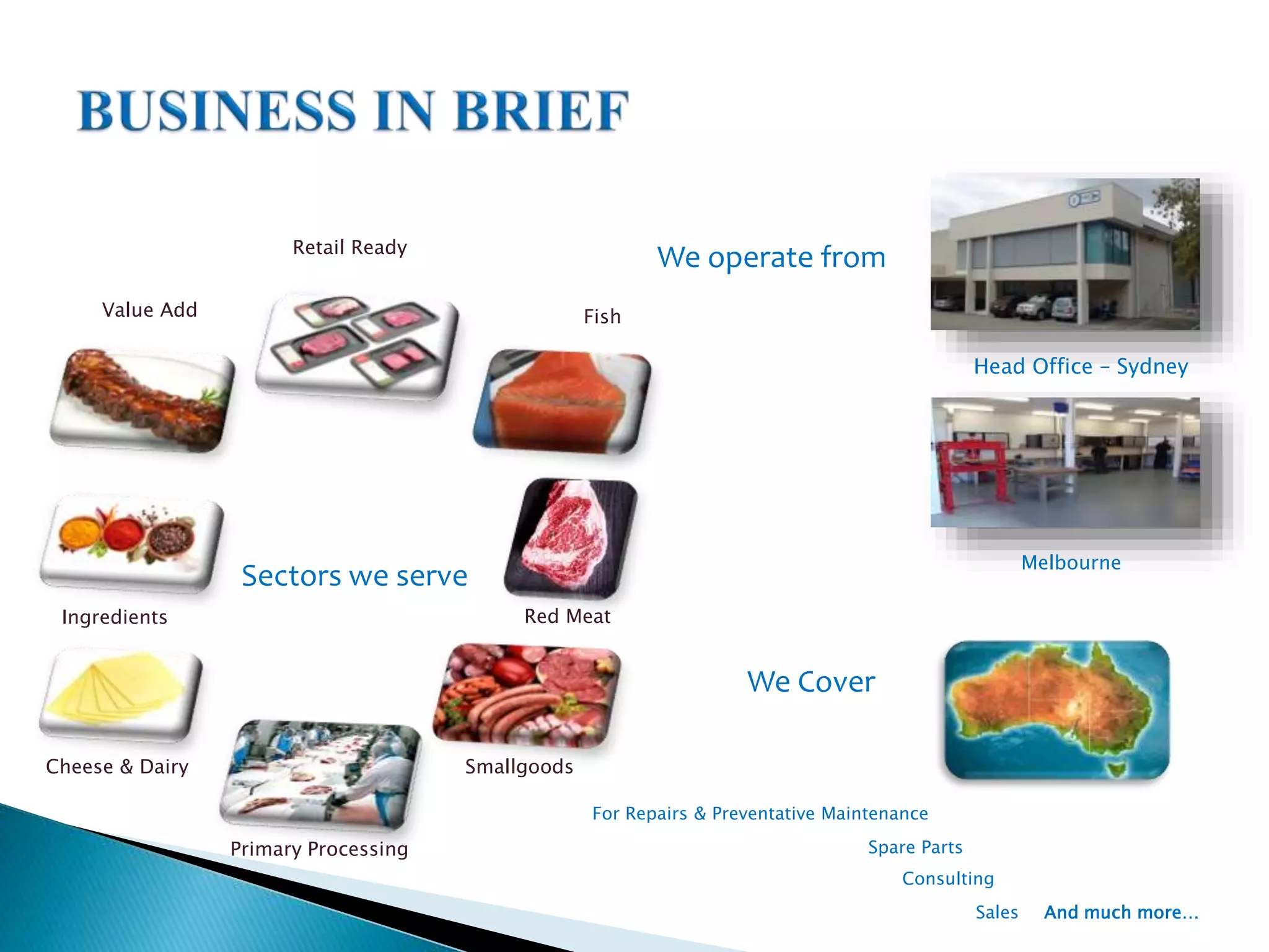Working for CBS Foodtech | PPT