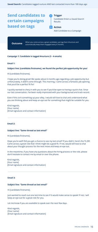 Recruitment Automation Playbook Guide by Recruiterflow.com