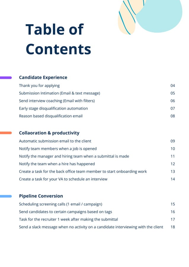 Recruitment Automation Playbook Guide by Recruiterflow.com