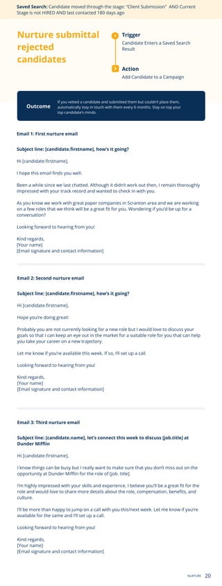 Recruitment Automation Playbook Guide by Recruiterflow.com