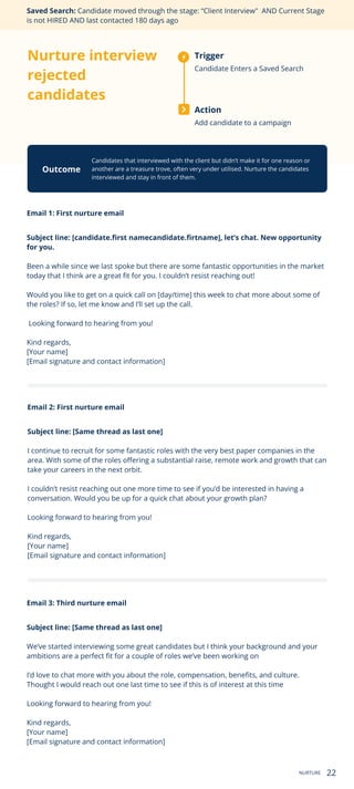 Recruitment Automation Playbook Guide by Recruiterflow.com