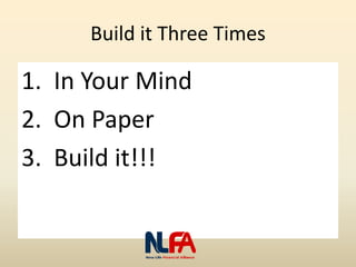 Recruiters mentality builders mindset nlfa | PPT
