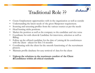 Recruiters Role 21st Century | PDF