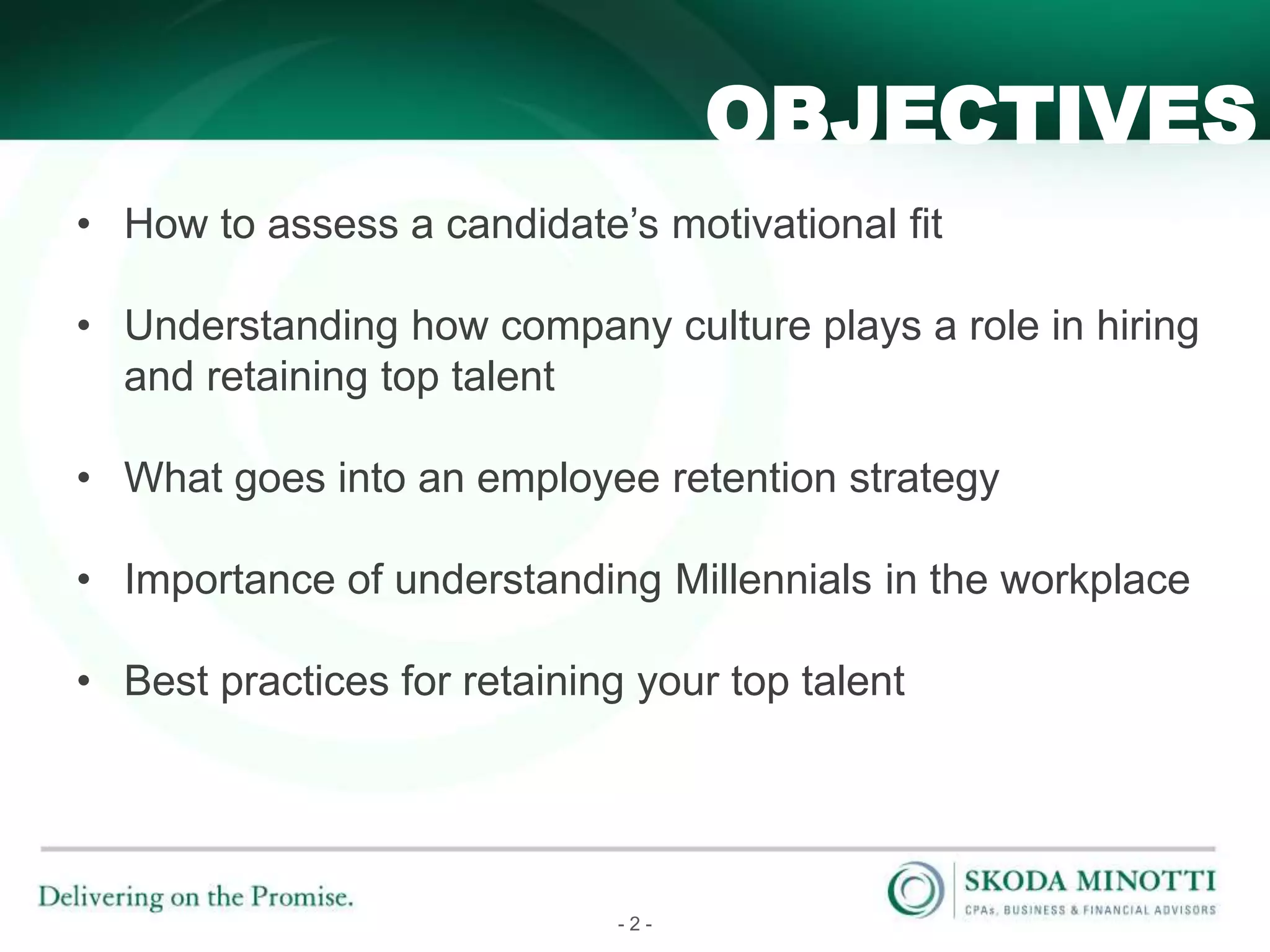 Recruiting & Retaining Top Talent | PPTX