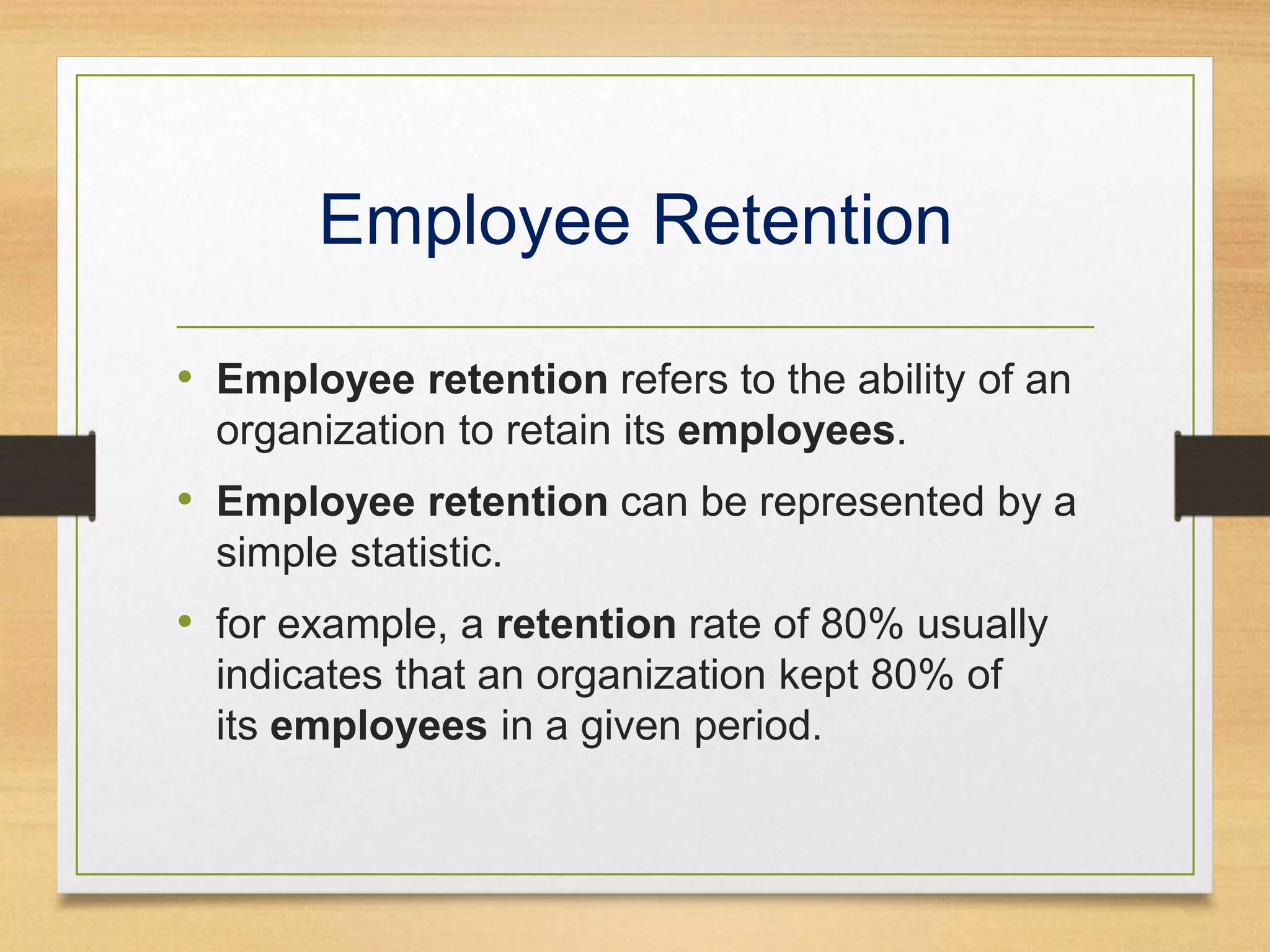 Recruiting or retaining ppt | PPTX