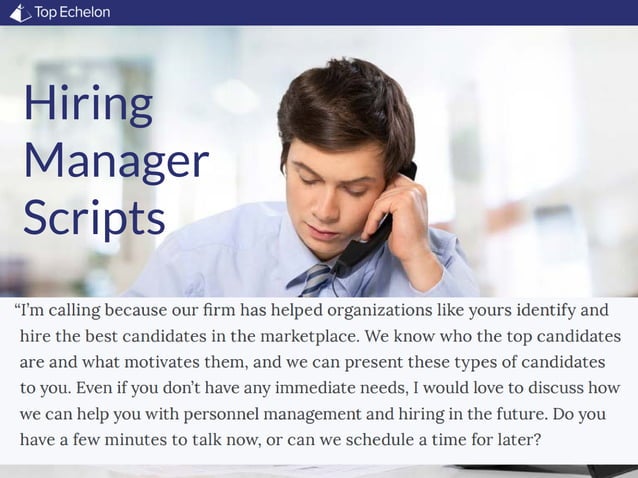 Cold Calling Scripts for Recruiters | PDF | Resume Writing and Advice ...