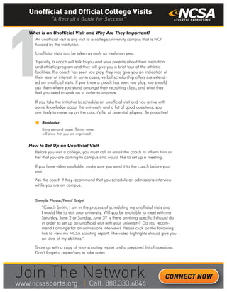 Recruiting visits guide | PDF