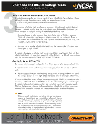 Recruiting visits guide | PDF