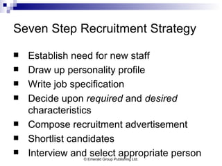 7step Recruitment Strategy | PPT