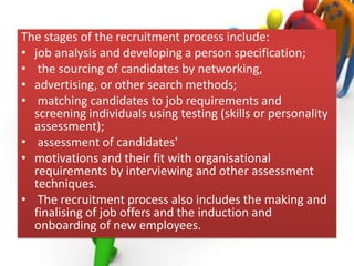Recruitment | PPTX