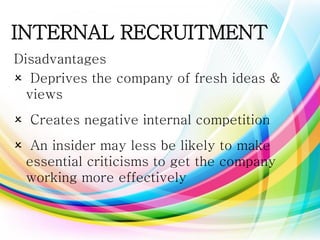 Recruitment | PPT