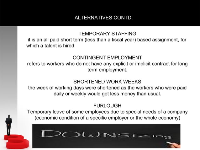 Recruitment & Selection (Downsizing) | PPT
